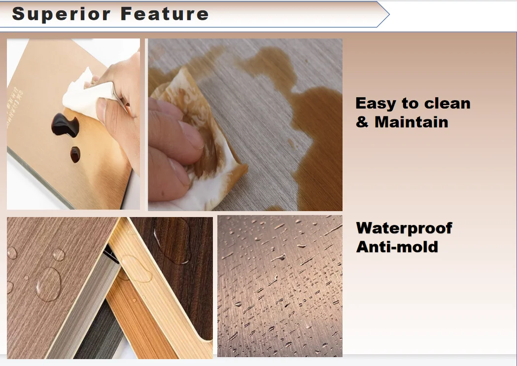 Hzsy 9mm Wpc Pvc Foam Board Bamboo Charcoal Board Pvc Laminated Foam ...