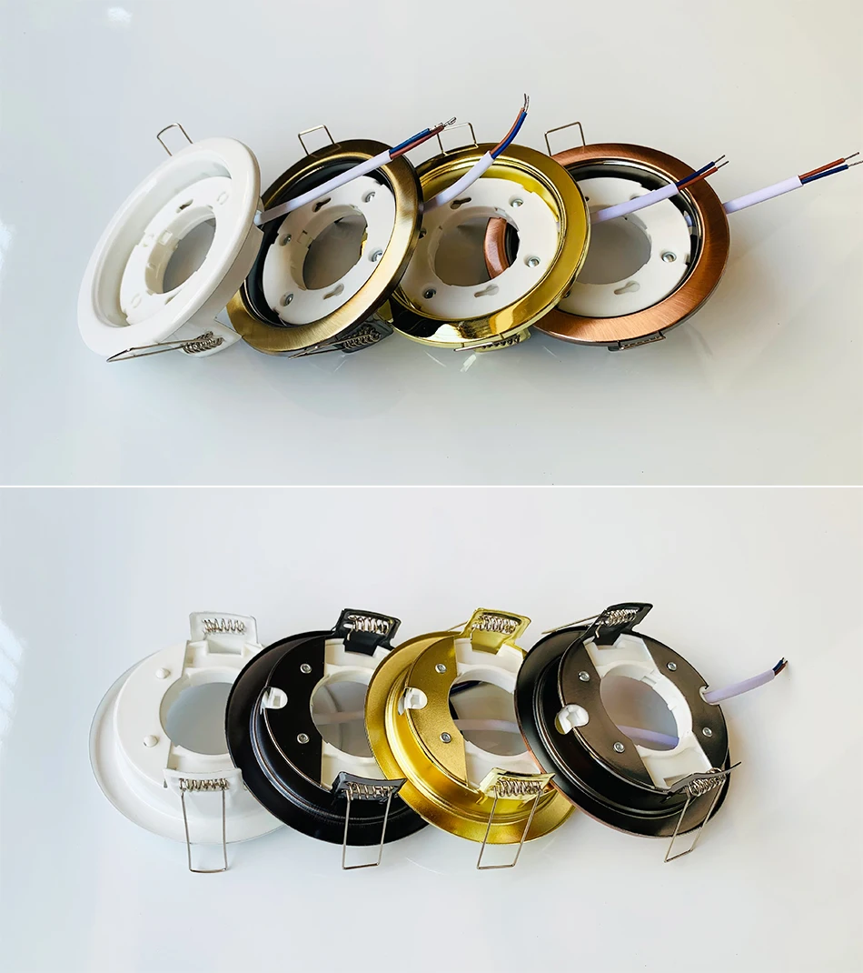 GX53 Recessed Downlight Bracket Spotlight Base Bracket Kit LED ...