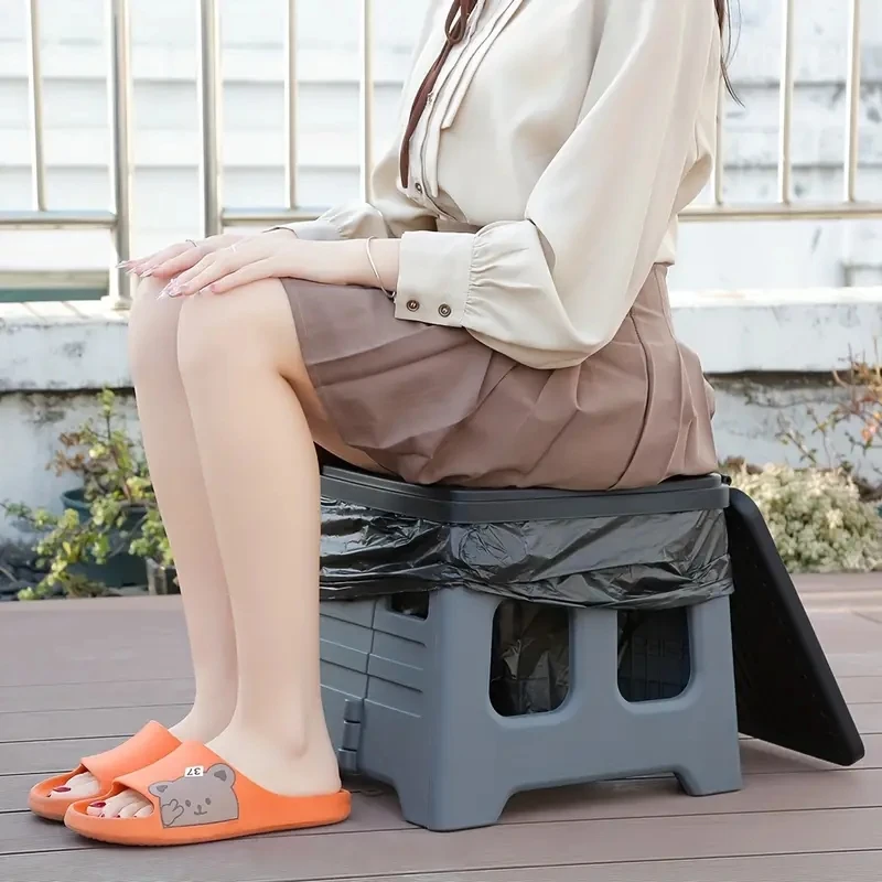 Foldable Toilet - Portable Camp Solution for Outdoor Travel