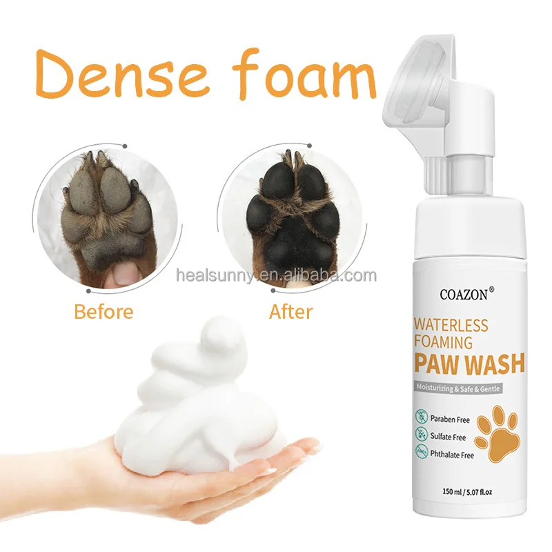 Dogs Feet Cleaning Mousse Cat Claw Washing Foam Moisturize Paws Pets ...