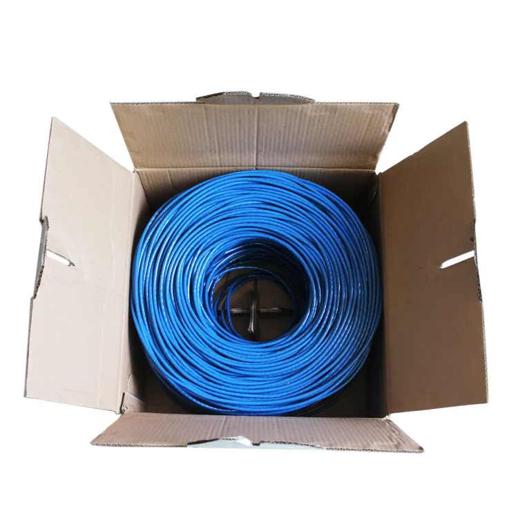 1000ft 305m Cat6 Utp Pull Box Blue Purple Green Orange Lszh Pvc Solid ...
