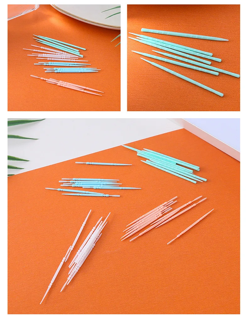 Double-ended Toothpick - Soft Silicone Dental Hygiene Tool