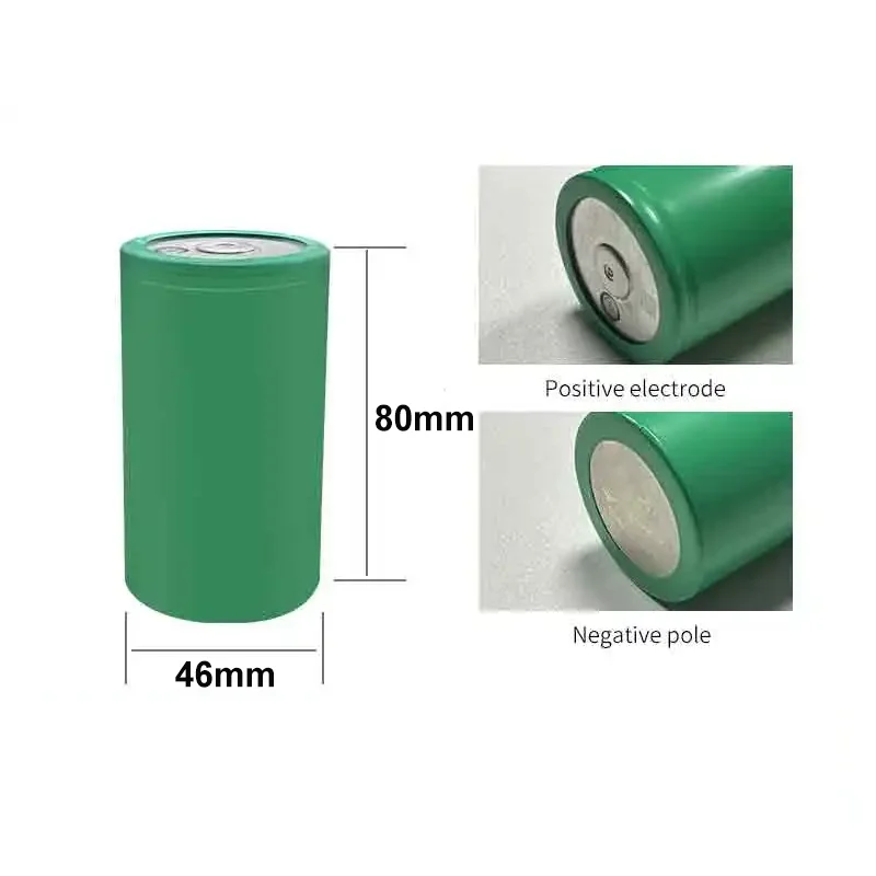 Rechargeable 4680 Lithium Ion Batteries 15Ah Cylindrical LiFePO4 ...
