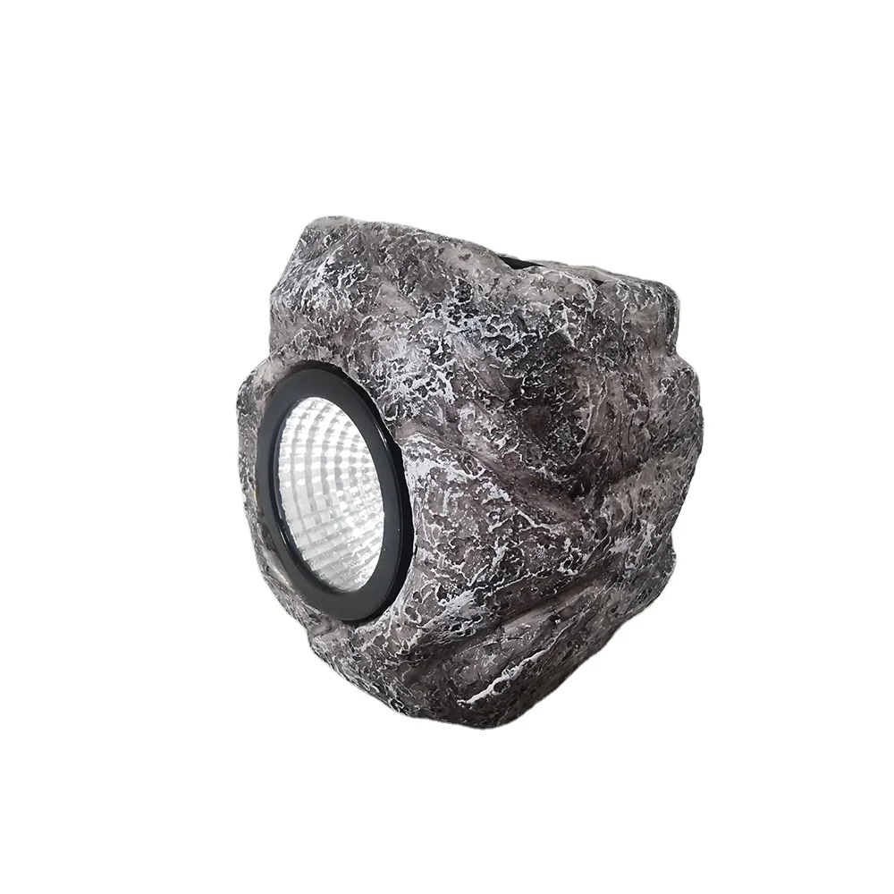 Outdoor Led Rock Lamp Led Solar Landscape Stone Garden Lamp - Buy Stone ...