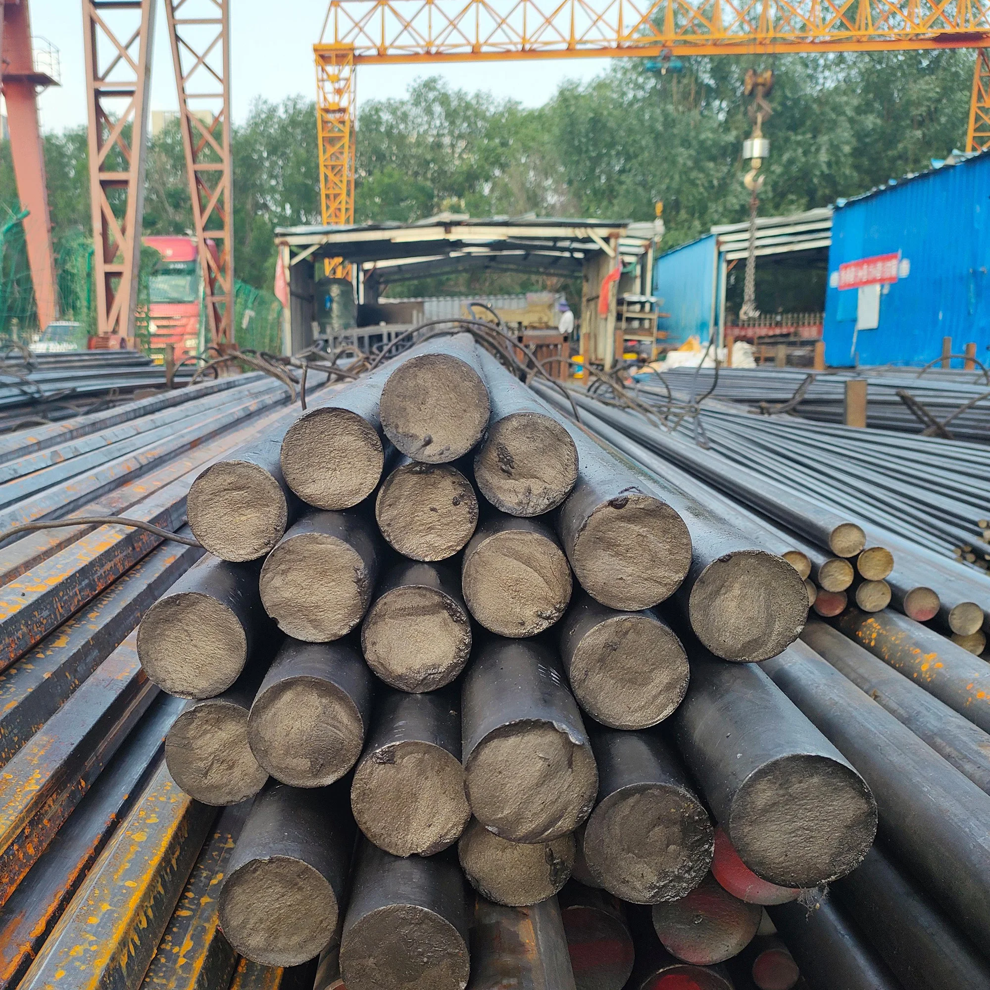 DIN EN Hot Rolled Carbon Steel Bar AISI SAE 1008 1010 1015 1018 1020 ...