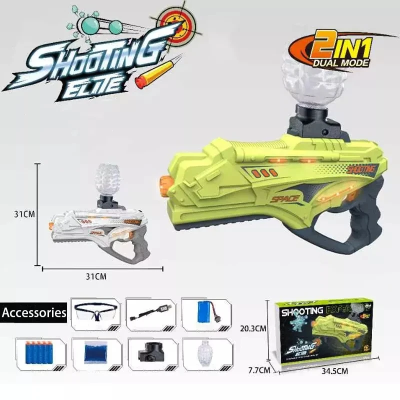 2023 Toy Gun Electric Space Gel Ball Blaster Gun Manufacturer 2 In 1 ...