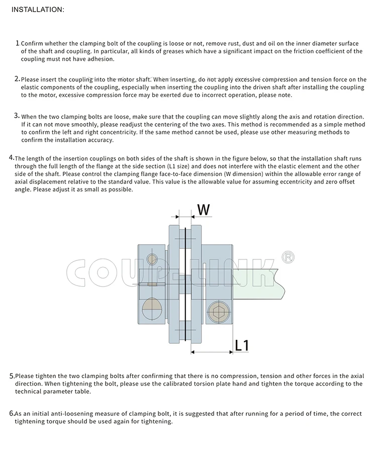 Coup-link Quick Release Shaft Coupling - Double Shaft Servo