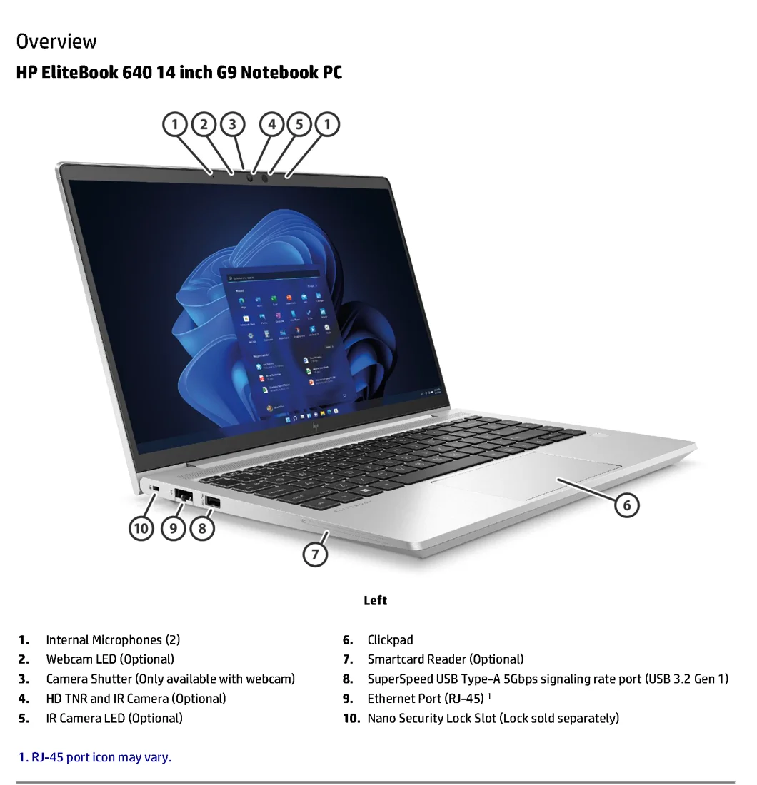 Hot Sells Elitebook 640 14 Inch G9 Laptops I5-1235u 16g 1t Ssd - Buy ...