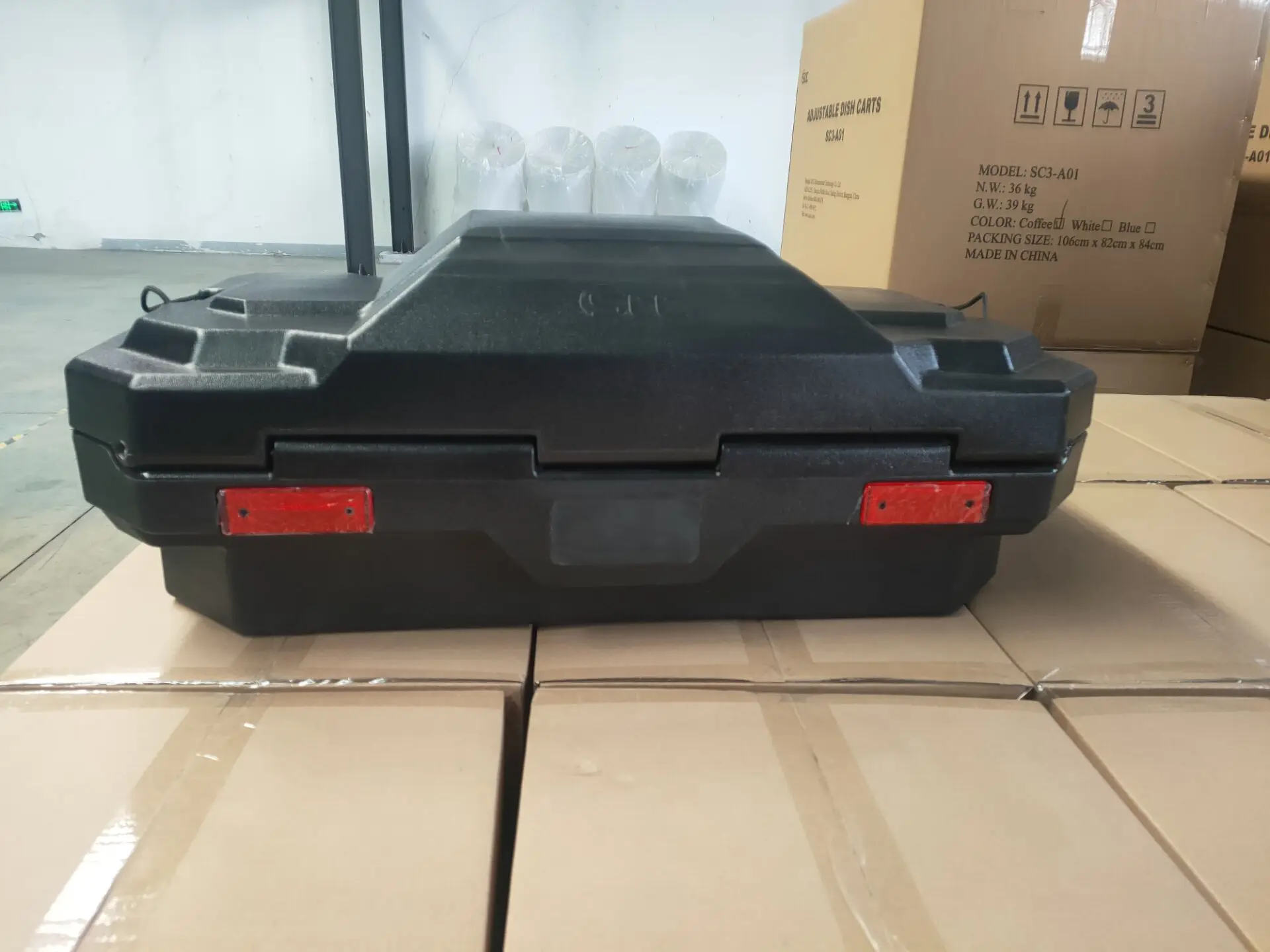 Universal Design Atv Rear Storage Box Trunk Box For Quad Bike - Buy Atv ...