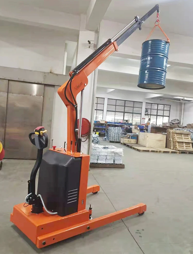 200kg 300kg 500kg 800kg 1000kg Hand Operation Mobile Mini Crane ...