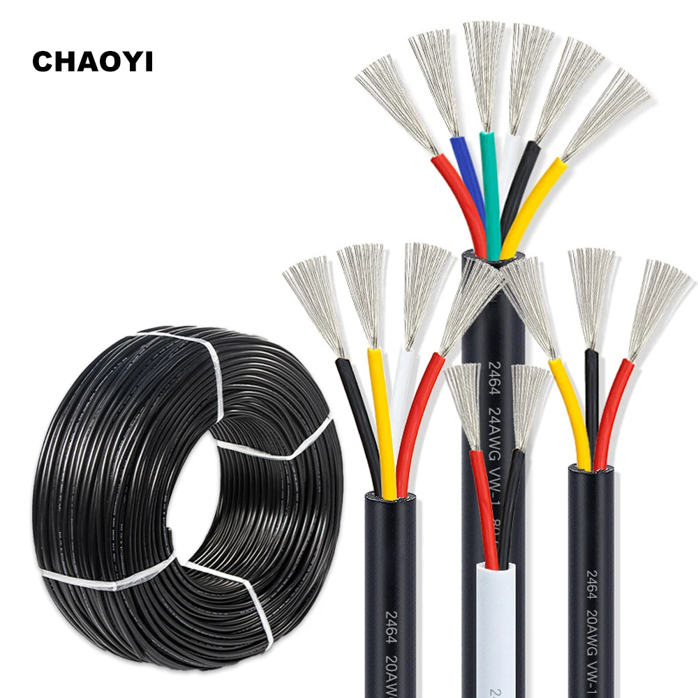 High Quality AWM Cable 3 Core UL2464 80C 300V VW-1 20AWG High Quality ...
