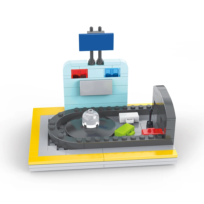 Cogo Eco-friendly Abs Plastic Assemble City Building Blocks Set Kids ...