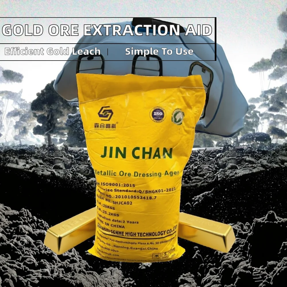 JinChan 25kg Bag Gold Leaching Reagents QR Code Full Traceability ...
