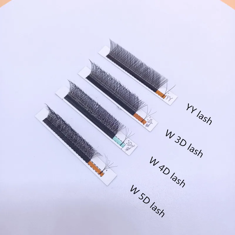 W V Y Type Shape Volume Eyelash Extensions - 3D to 10D