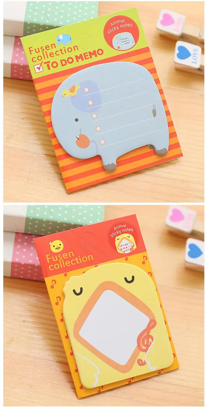 Hot Selling Cute Animal Notepad Memo N Time School Stationery Gifts ...