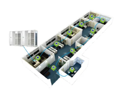 V6 Mdv Light Commercial Vrf System Outdoor Unit - Buy Wholesale T1 T3 V6 Vrf Vrv china ...