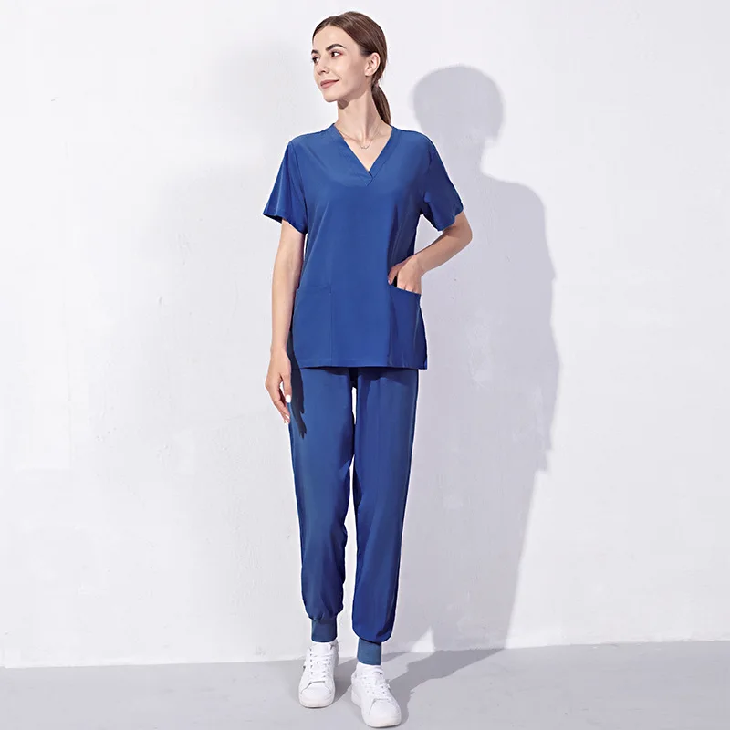 Customizable Women's Fashionable Polyester Rayon Scrubs