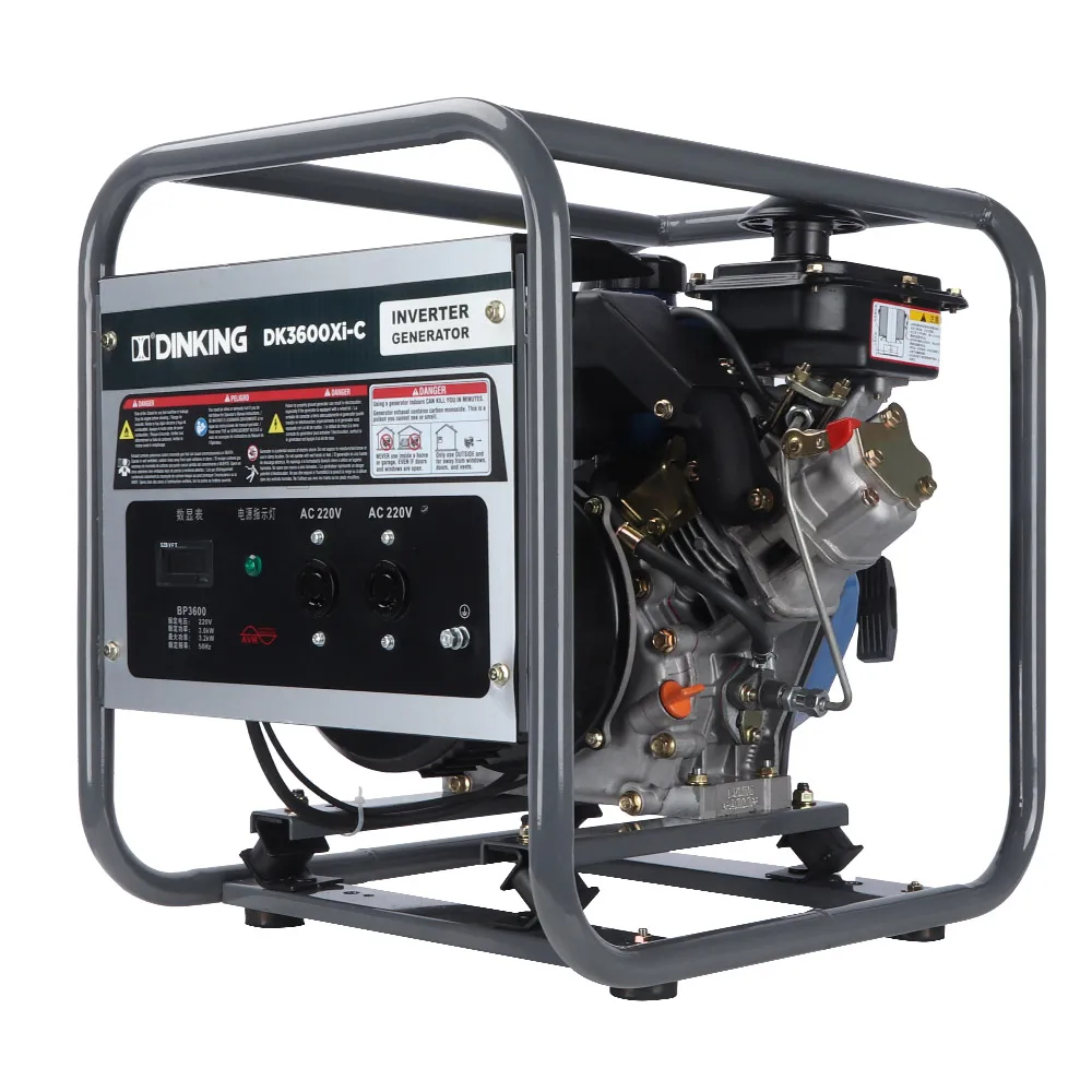 Dinking Factory Direct Diesel Inverter Generator Station Portable ...