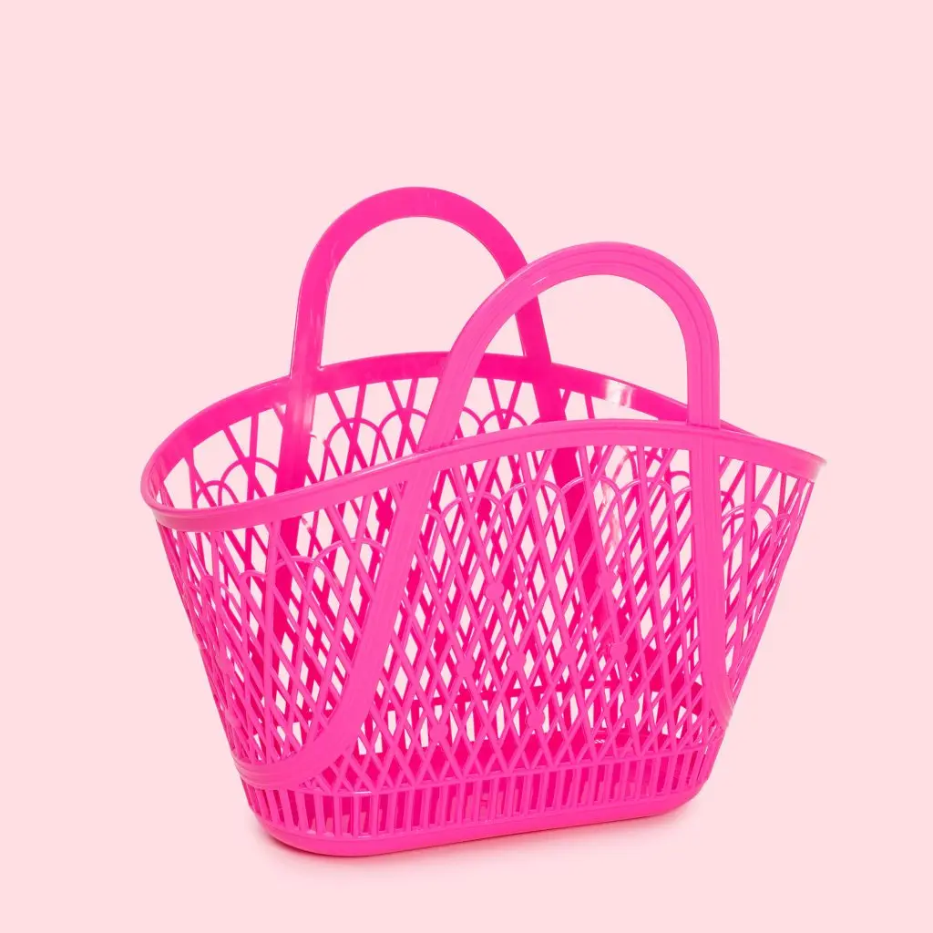 Personalized Beach Jellies Basket Jelly Tote Bag for Women