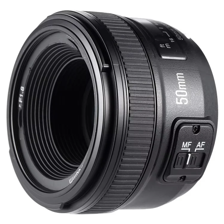 50mm F1.8 Af Mf Lens Yn 50mm Auto Focus Lens For Nikon D800 D300 D700 ...