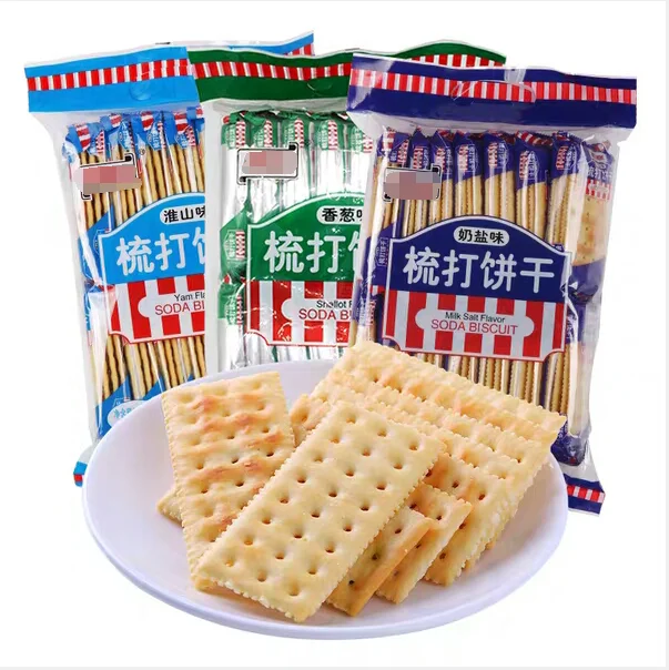 OEM Chinese Biscuit - Crispy Milk Salt Soda Cracker