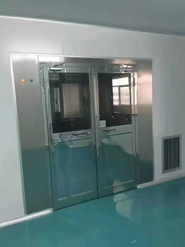 Modular Interlocked System Gmp Cleanroom Stainless Steel Air Shower ...
