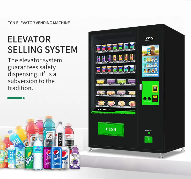 TCN Vending Machine Distributor - Elevator Vending Solutions