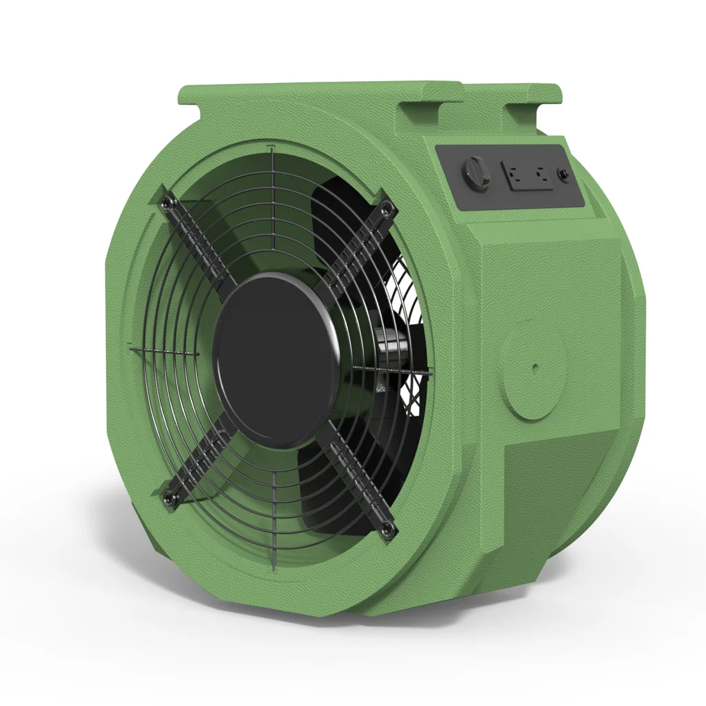 industrial grade axial flow blower ventilation smoke exhaust fan carpet ...
