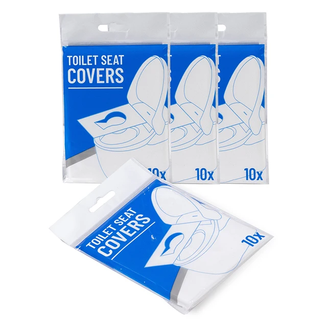 Hygienic Travel Pack Disposable Wc Seat Cover Paper Flushable ...