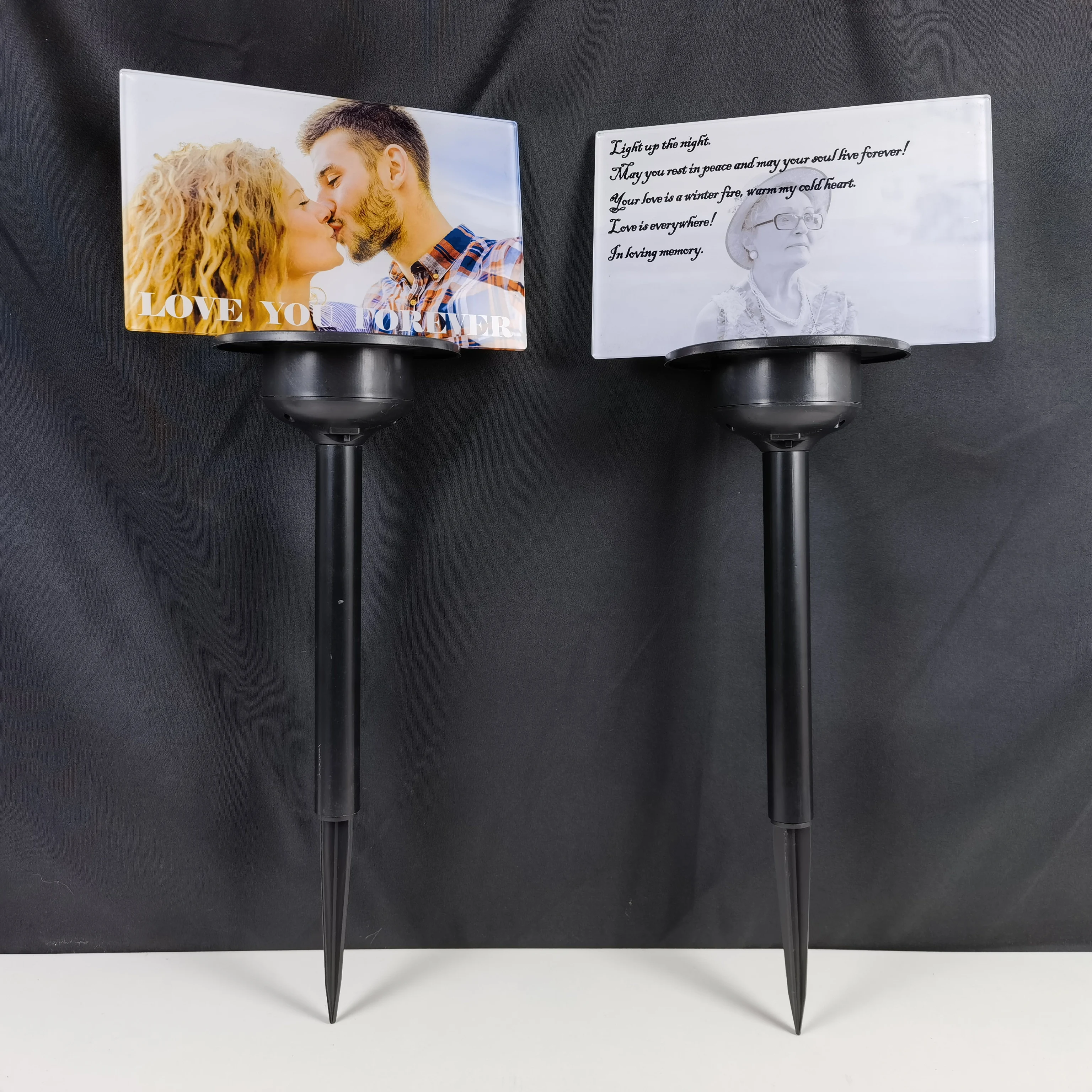 Customized Solar Energy Garden Lights - Sublimation Acrylic Lamps