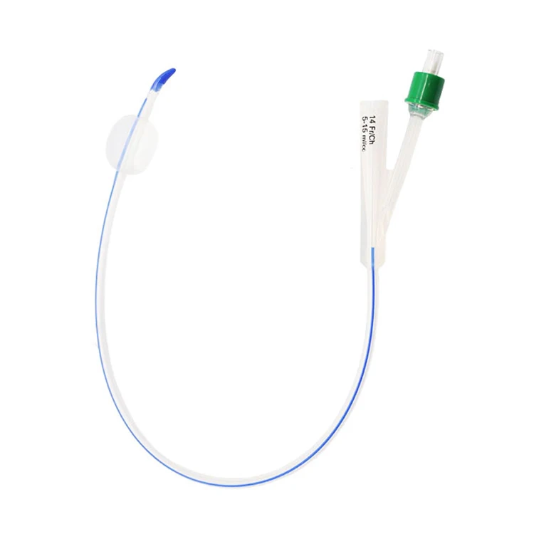 Medical Silicone Tiemann Tip Foley Catheter with 2-way| Alibaba.com