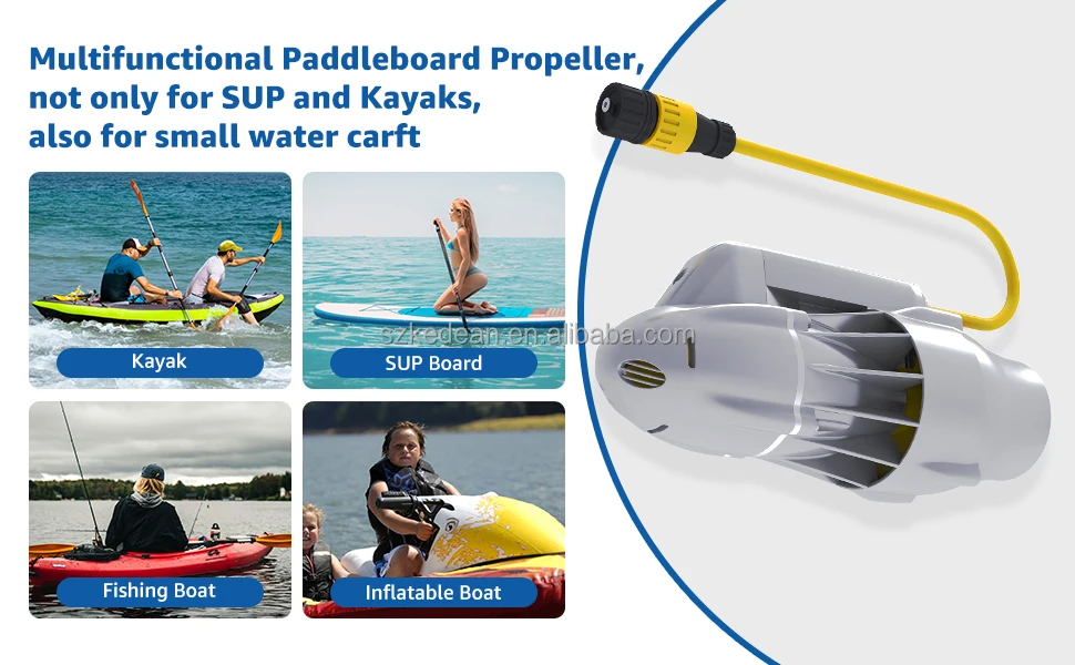 Bellyboat Thruster 360W Trolling Motor 18 Lbs Thrust 9KM/H Speed ...