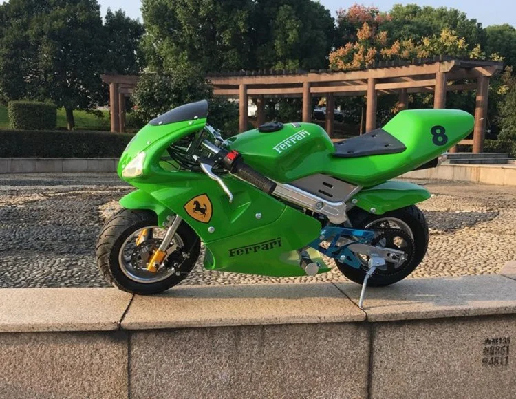 49cc 2-Stroke Gasoline Mini Motorcycle Pocket Bike
