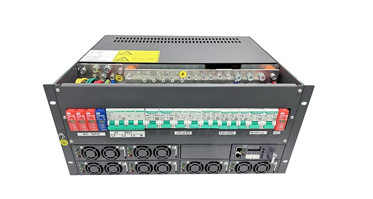 19 Inch Rack Mounted 220V 380V AC to 48V DC Rectifier