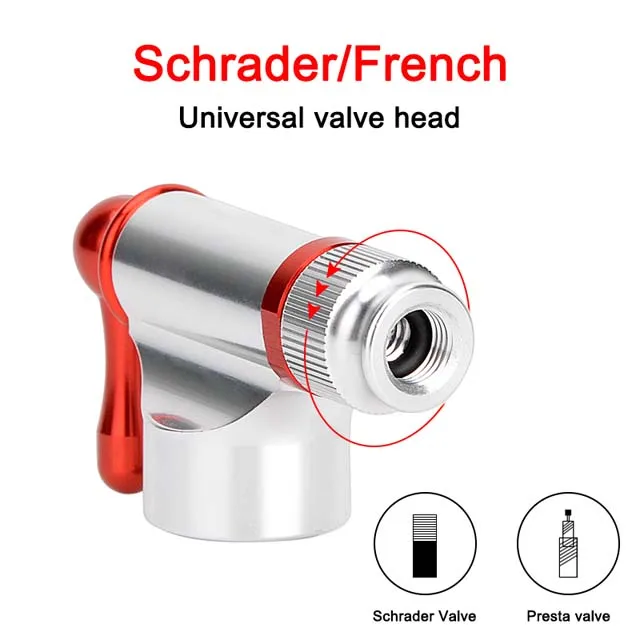 Portable Bike High-Pressure Pumps - Emergency CO2 Inflators