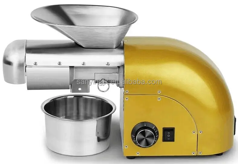 Small Home Use Cooking Oil Extractor Presser - Easy & Efficient