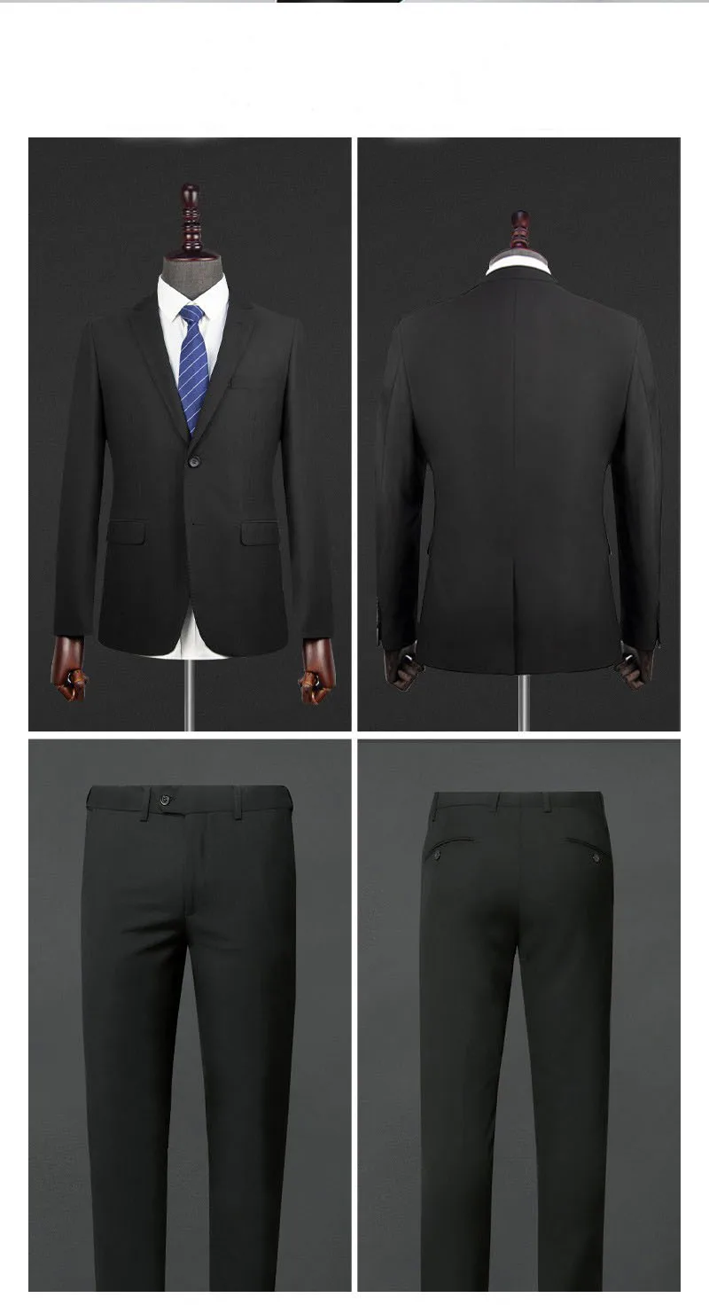 Professional Made Characteristic Brushed Craft Suit Men's Natural Waist ...