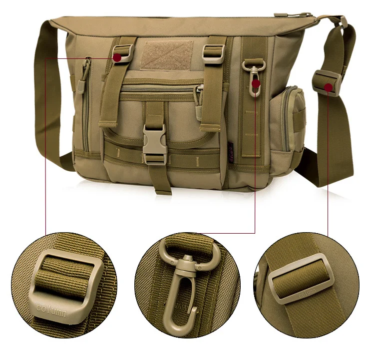 Mens Camp Sling Bag Canvas Tactical Shoulder Bag - Buy Camp Sling Bag ...
