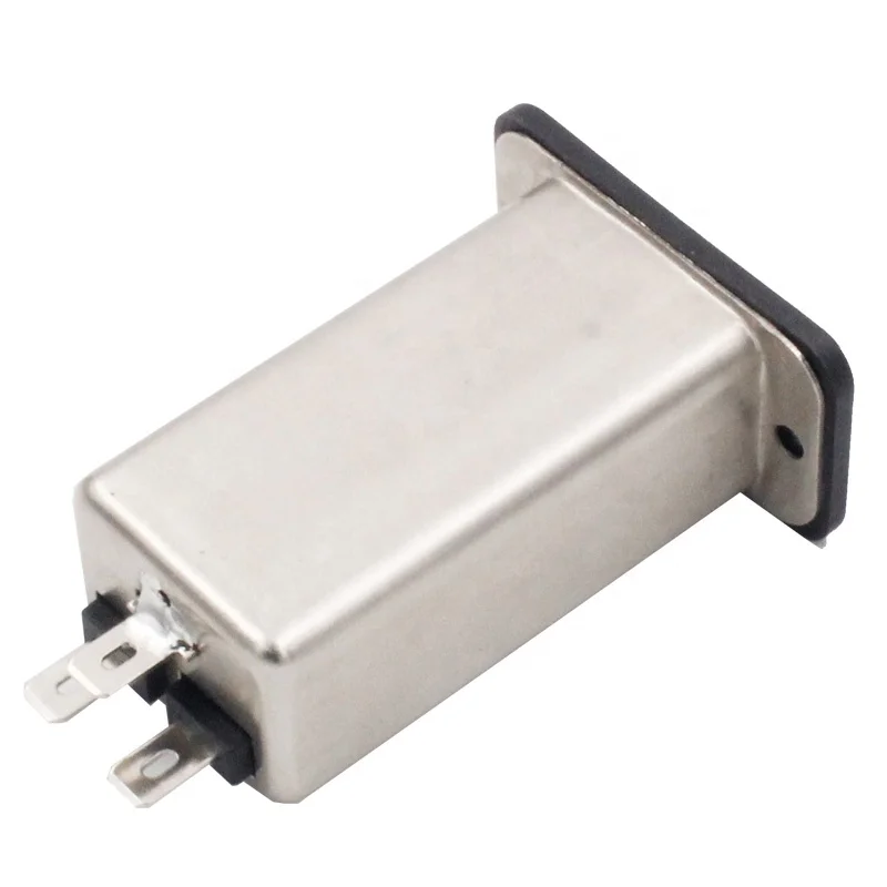 Electrical Buddy IEC 320 C20 Male Socket Panel Mount Power Line EMI ...