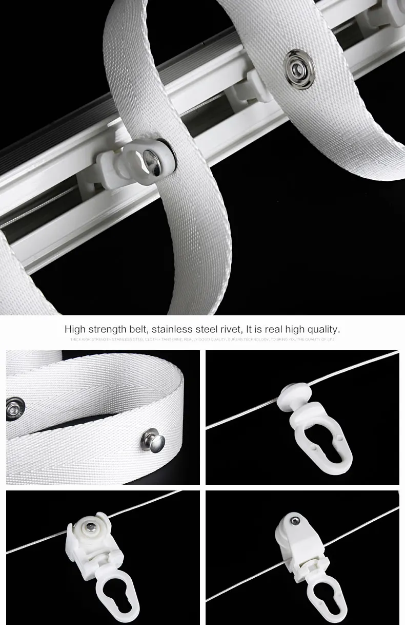 Wave Stringed S Fold Curtain Runner Curtain Accessories Track Runners ...