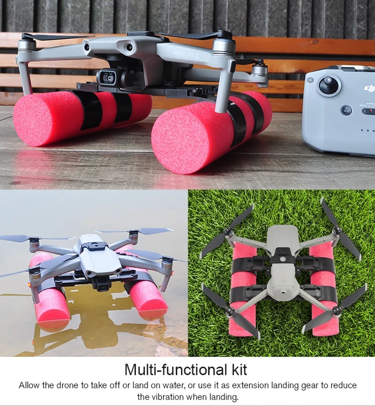 Damping Training Landing Gear Kit For Dji Mavic Air2 Floating Water Kit Gear Expansion Landing ...