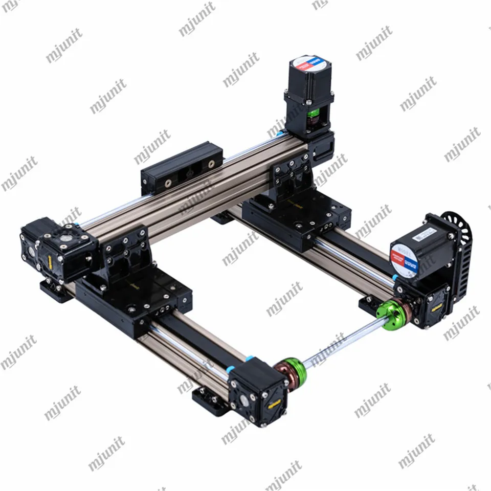Mjunit Reciprocating Synchronous Belt Slide Module Linear Slide Electric Guide Rail Stepper ...