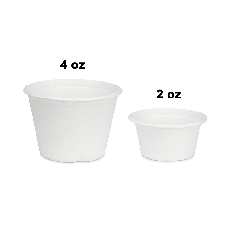 Disposable Sugarcane Coffee Cups - Biodegradable & Eco-friendly