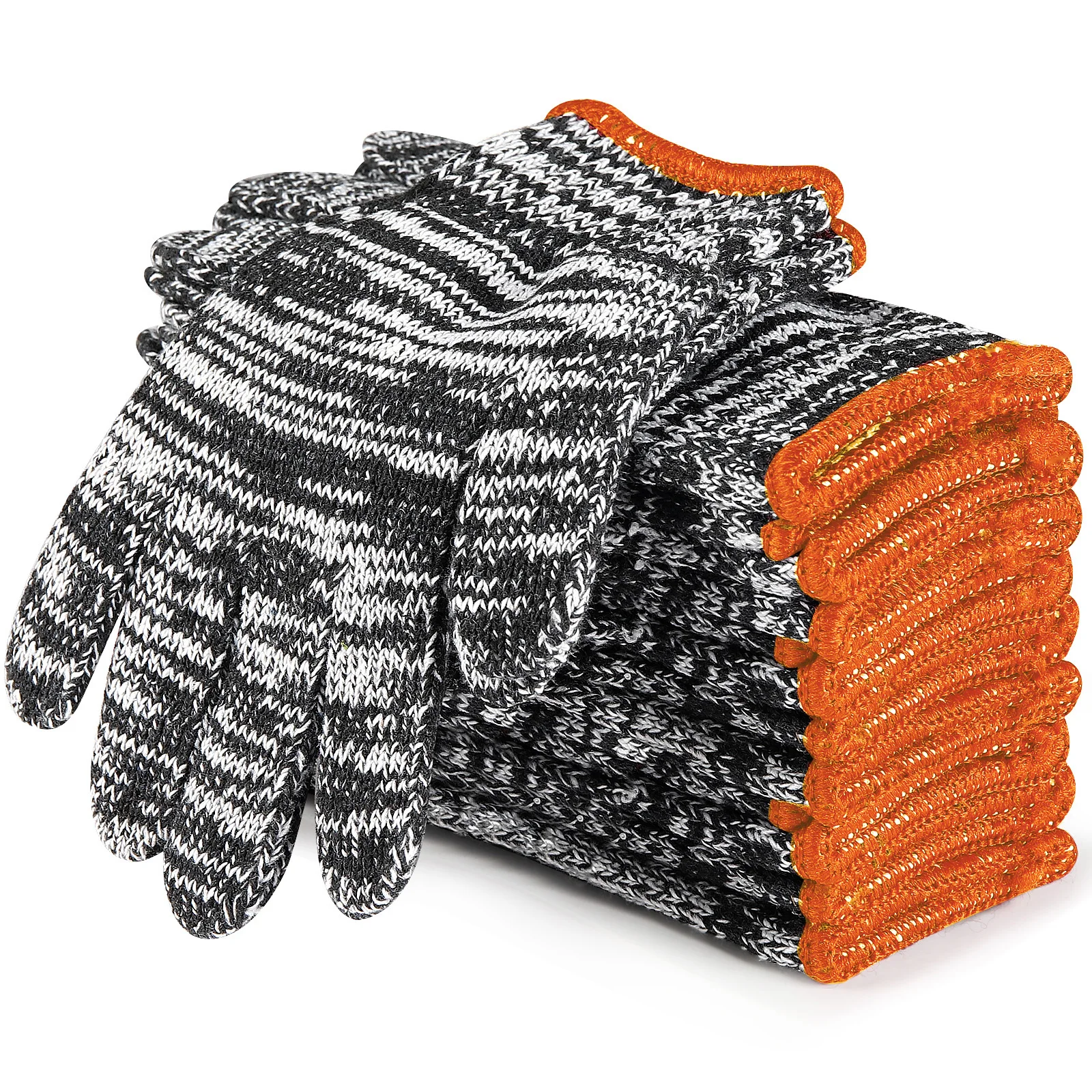 10 Gauge Mixed Color Labor Protection Cotton Hand Wear Resistant ...
