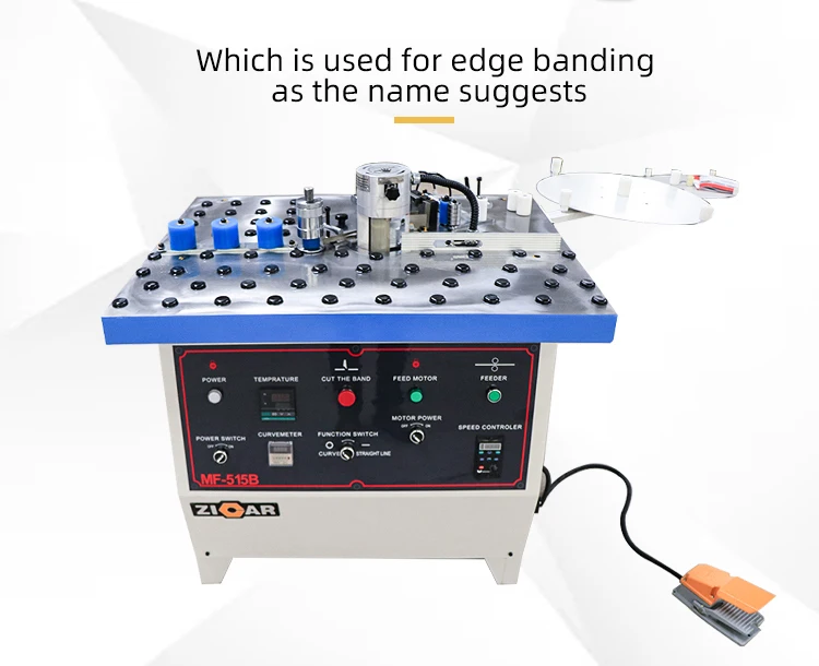 Manual Edge Banding Machine Edge Bander Machine /wood Furniture Making ...