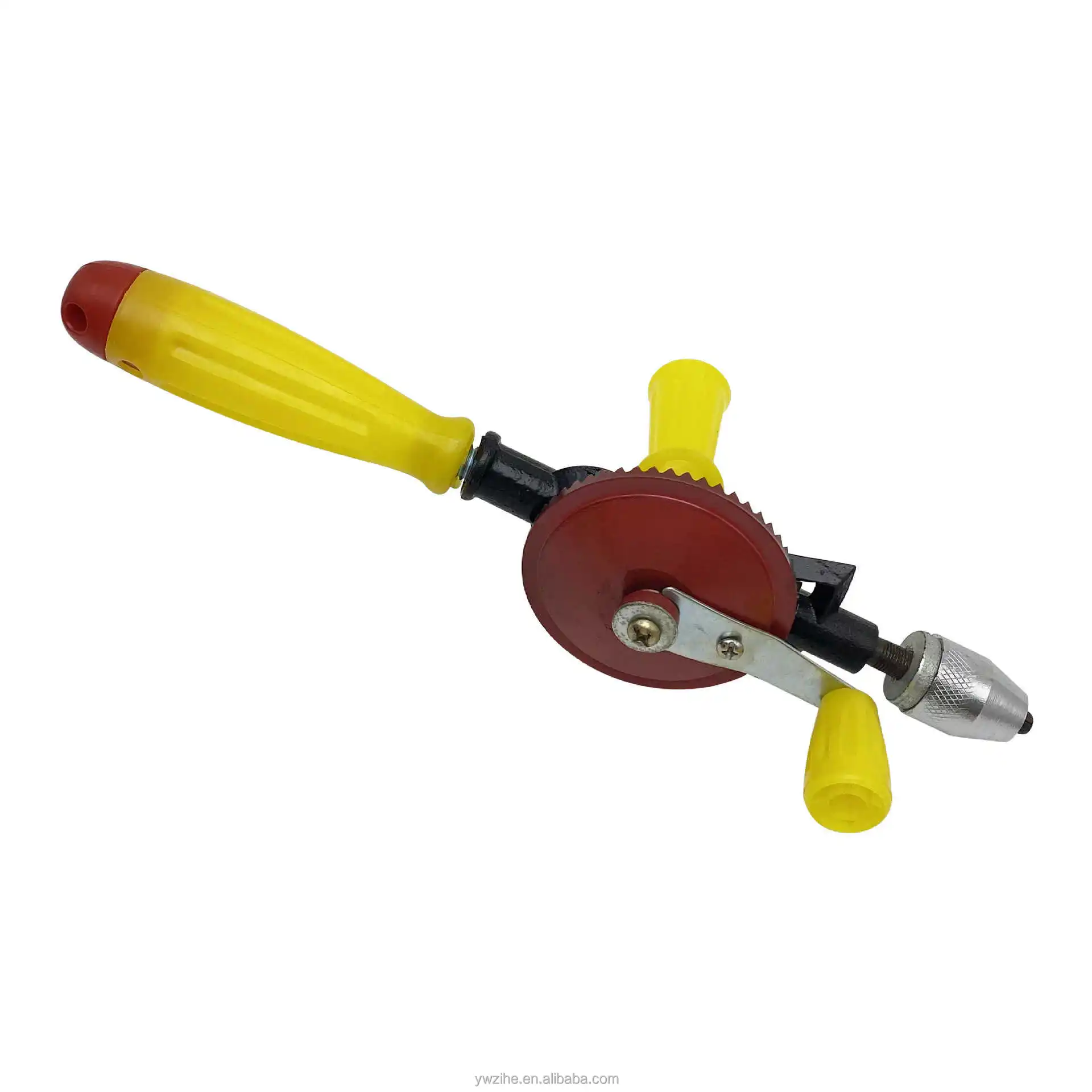 Single Gear Hand Crank Drill Hand Twist Drill Household Woodworking ...