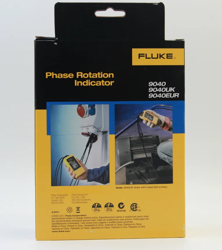 Fluke 9040 Phase Rotation Indicator - Buy Phase Sequence Tester phase ...