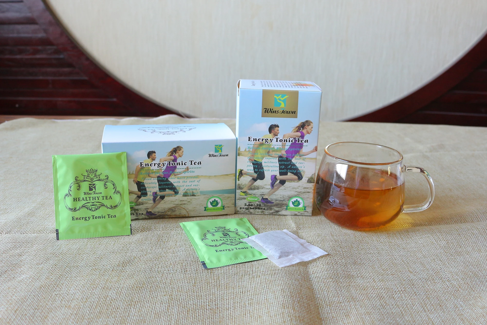 Energy Tonic Tea Herbal Fertility Organic Winstown Custom Private Label