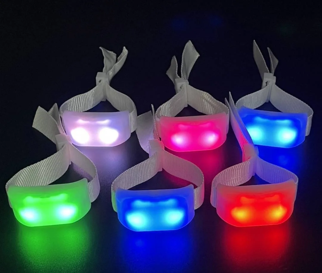 Concert Led Wristbands - 7colors Light Flashing Party Novelties