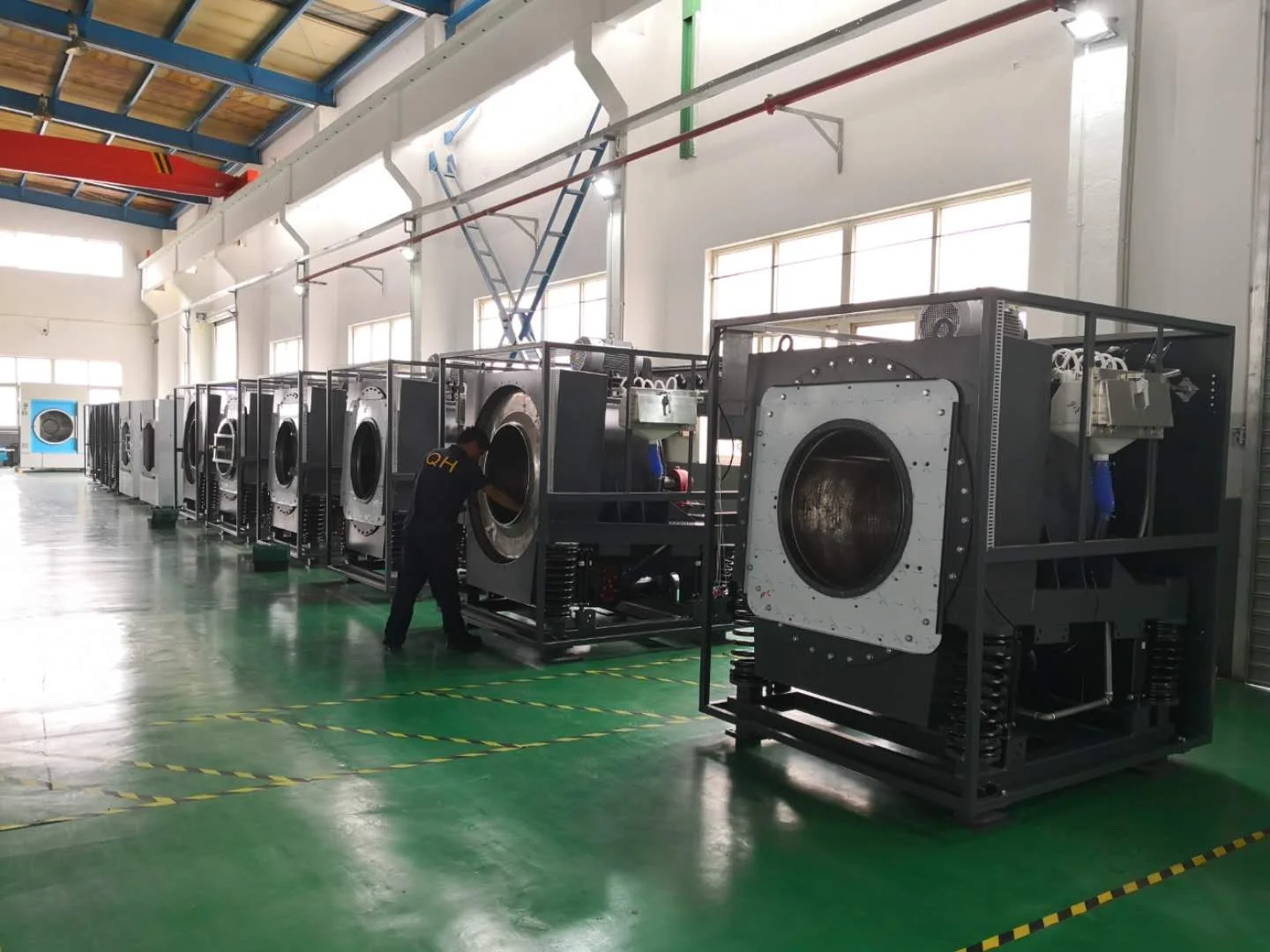 Commercial Industrial 100kg Washing and Spinning Machine for Laundry ...